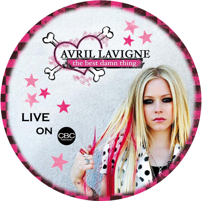 Avril Lavigne The Best Damn Thing Live On CBC : DVD | DVD Covers ...